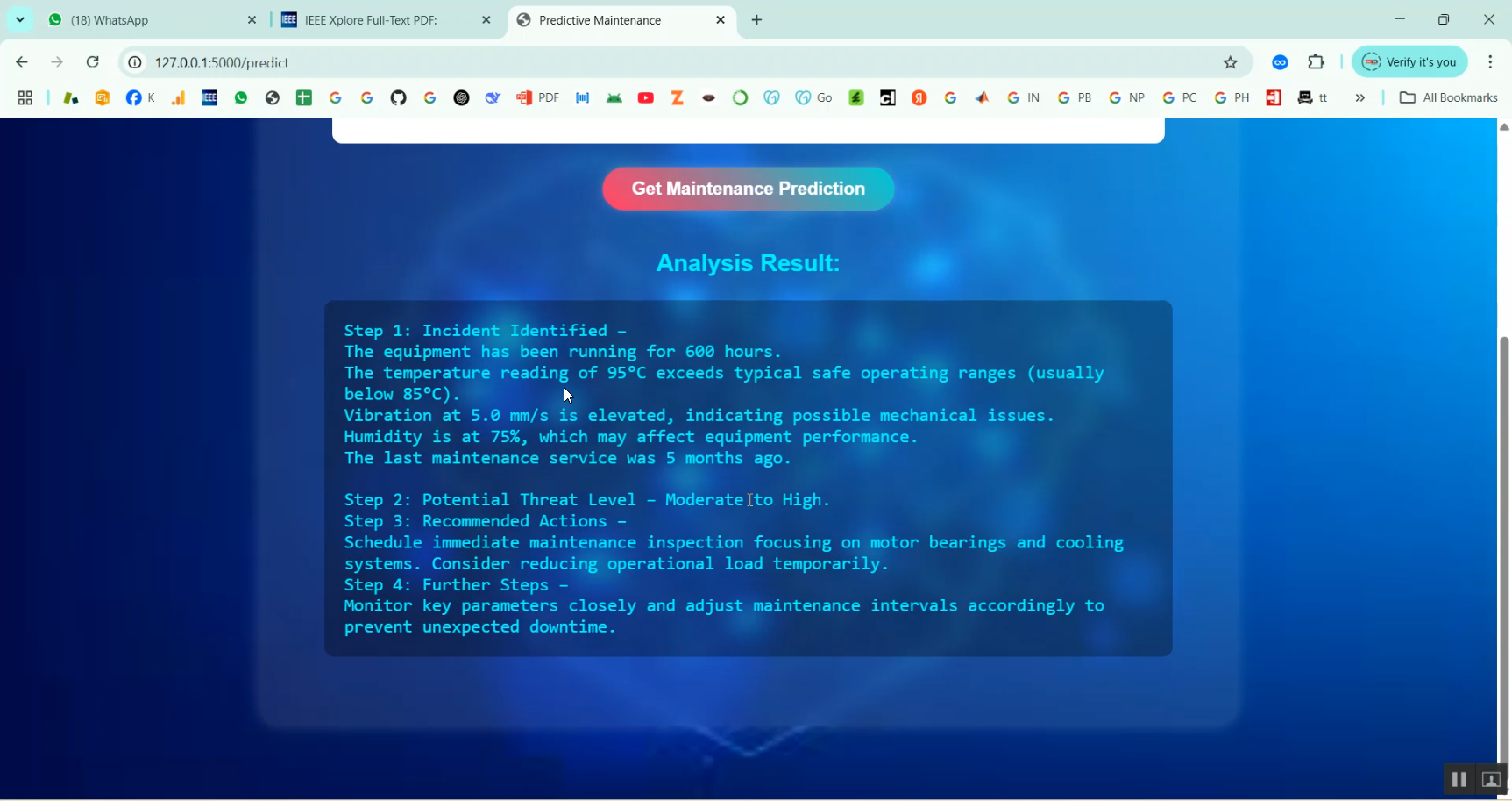 Agricultural AI Powered Predictive Maintenance in Python Projects